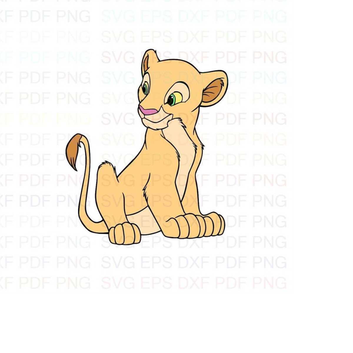 Nala_The_Lion_King_1 Svg Dxf Eps Pdf Png, Cricut, Cutting fi - Inspire ...