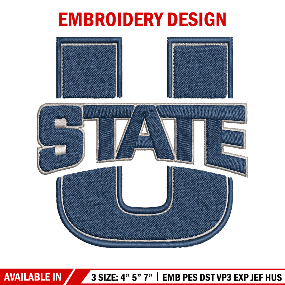 Utah State Aggies embroidery design, Utah State Aggies embro - Inspire ...