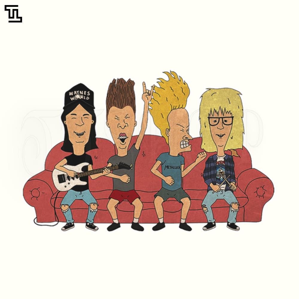 metal vintage beavis and butthead Cartoon PNG | Inspire Uplift