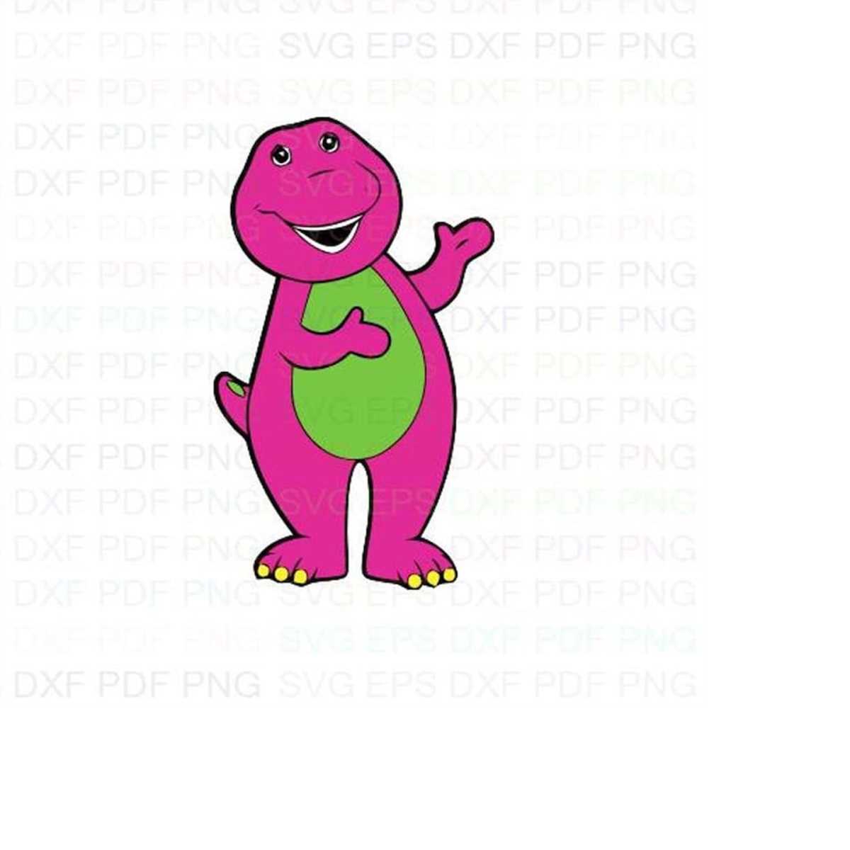 Barney8 Svg Dxf Eps Pdf Png, Cricut, Cutting file, Vector, C - Inspire ...