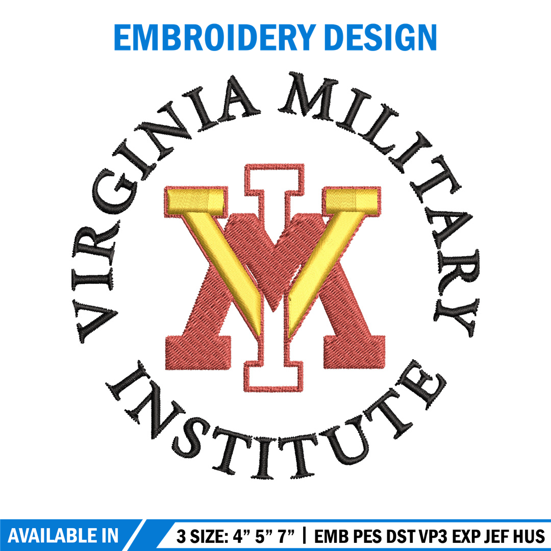 VMI Keydets embroidery design, VMI Keydets embroidery, logo - Inspire ...