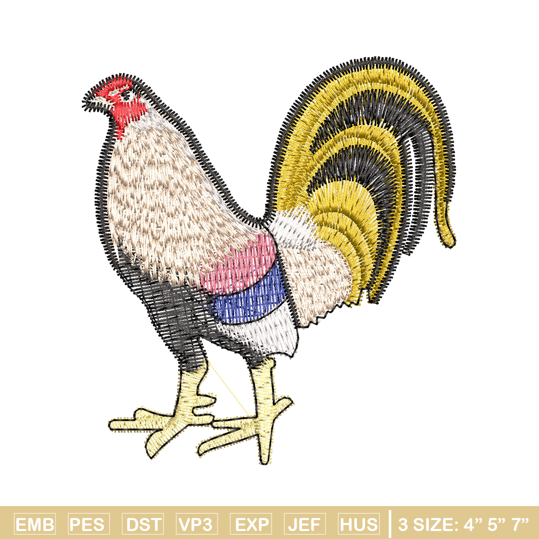 Chicken embroidery design, Chicken embroidery, chicken desig | Inspire ...
