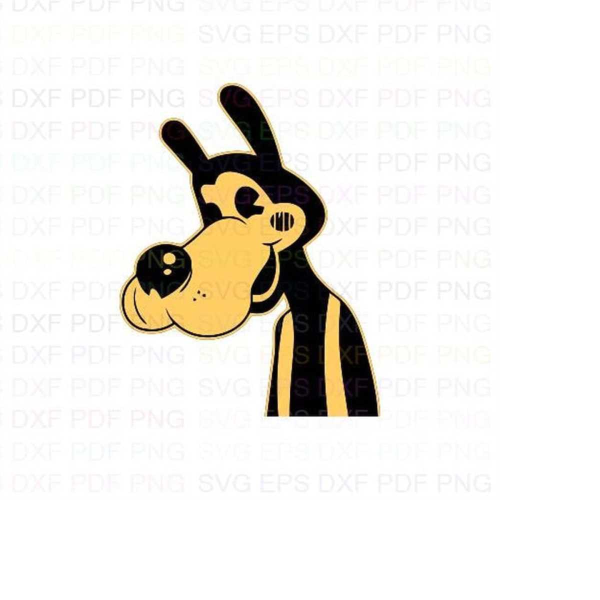 Bendy_and_the_Ink_Machine_Boris_the_Wolf Svg Dxf Eps Pdf Png - Inspire ...