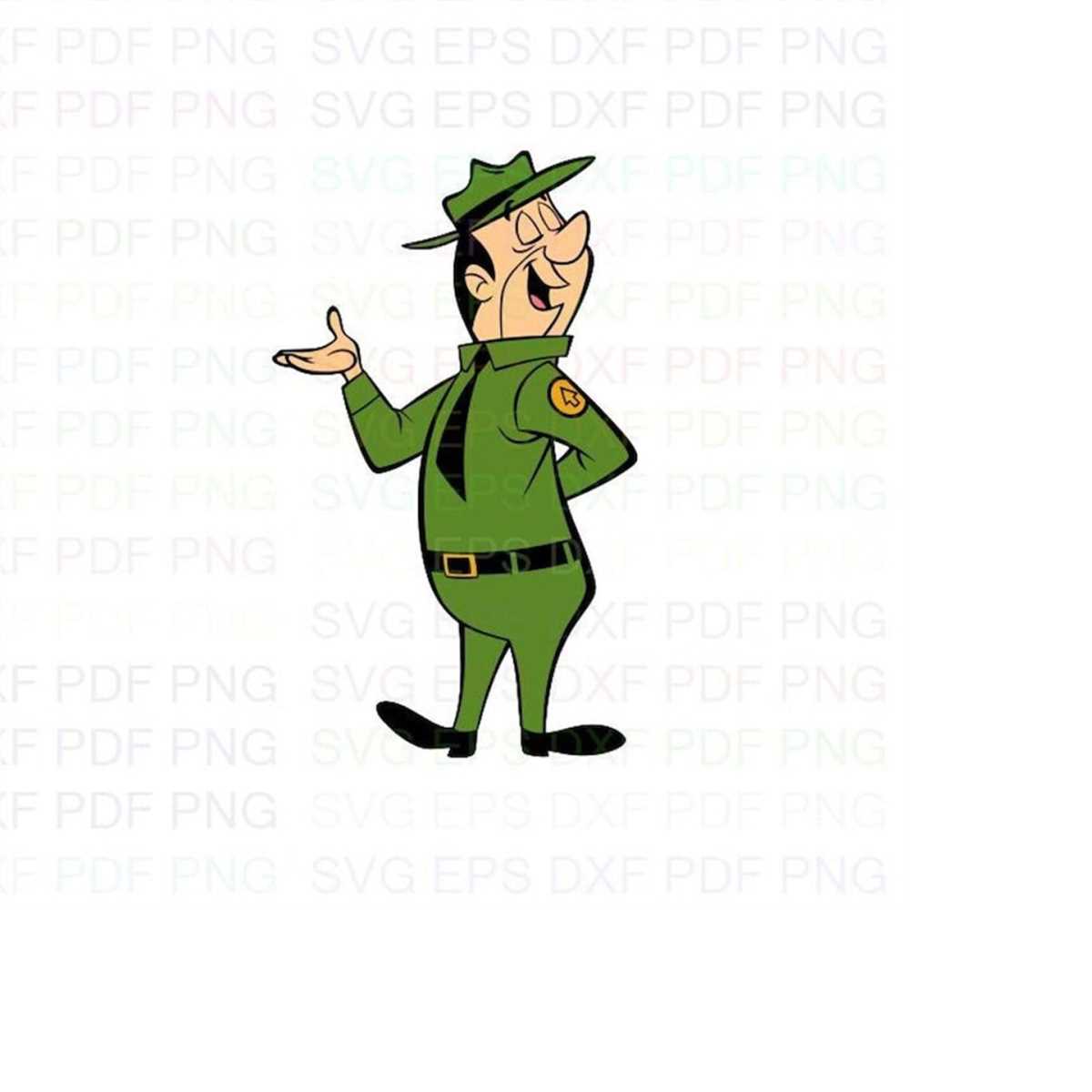 Ranger_Smith_3_Yogi_Bear Svg Dxf Eps Pdf Png, Cricut, Cuttin - Inspire ...