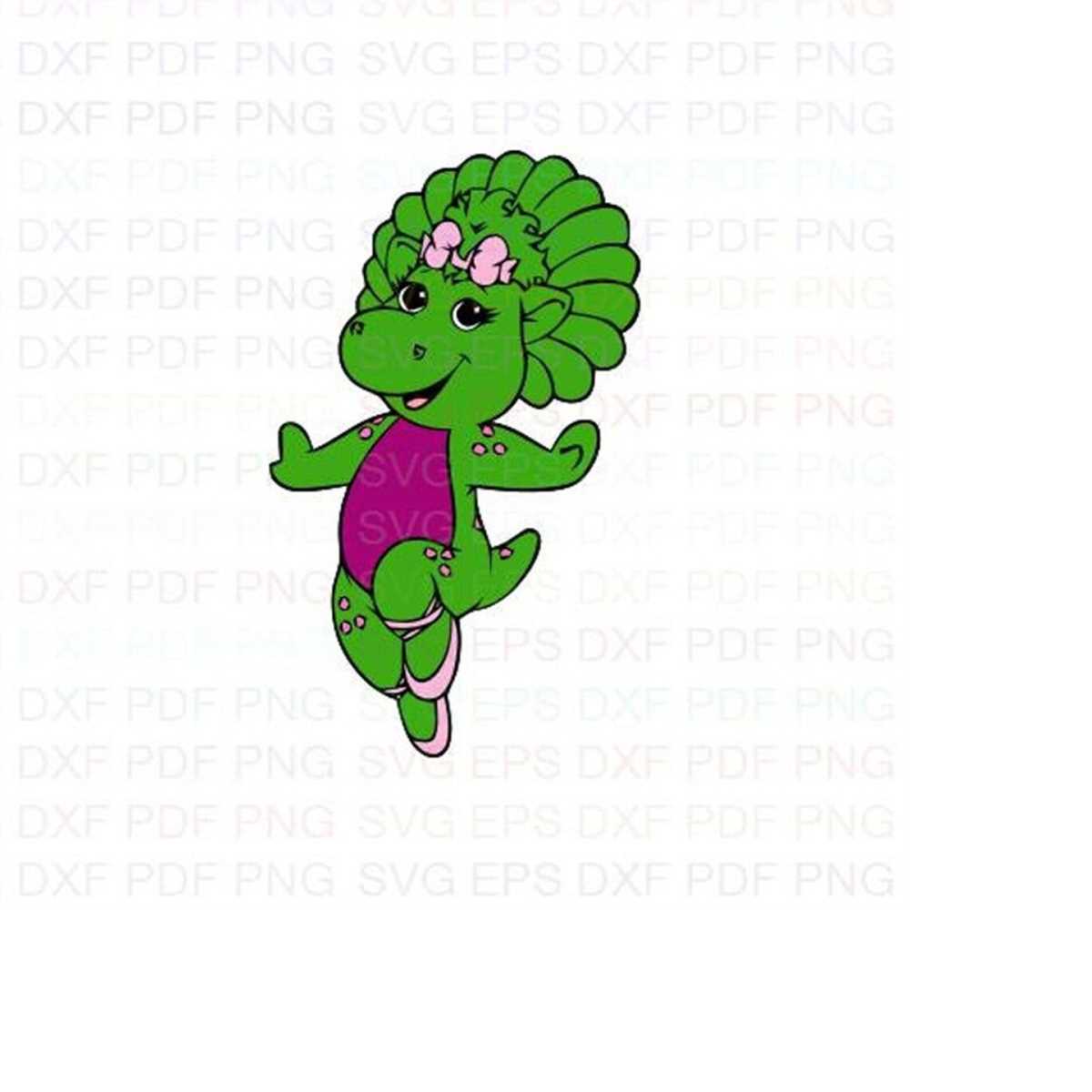 Baby_Bop_barney Svg Dxf Eps Pdf Png, Cricut, Cutting file, V - Inspire ...