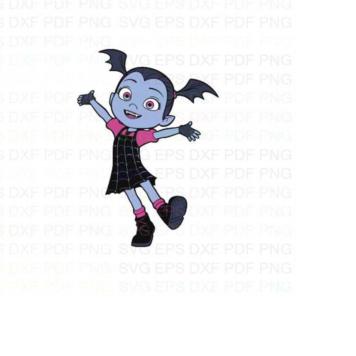 Vampirina_dancing Svg Dxf Eps Pdf Png, Cricut, Cutting file, - Inspire ...