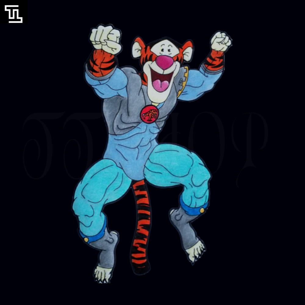 Tyggra Cartoon PNG | Inspire Uplift