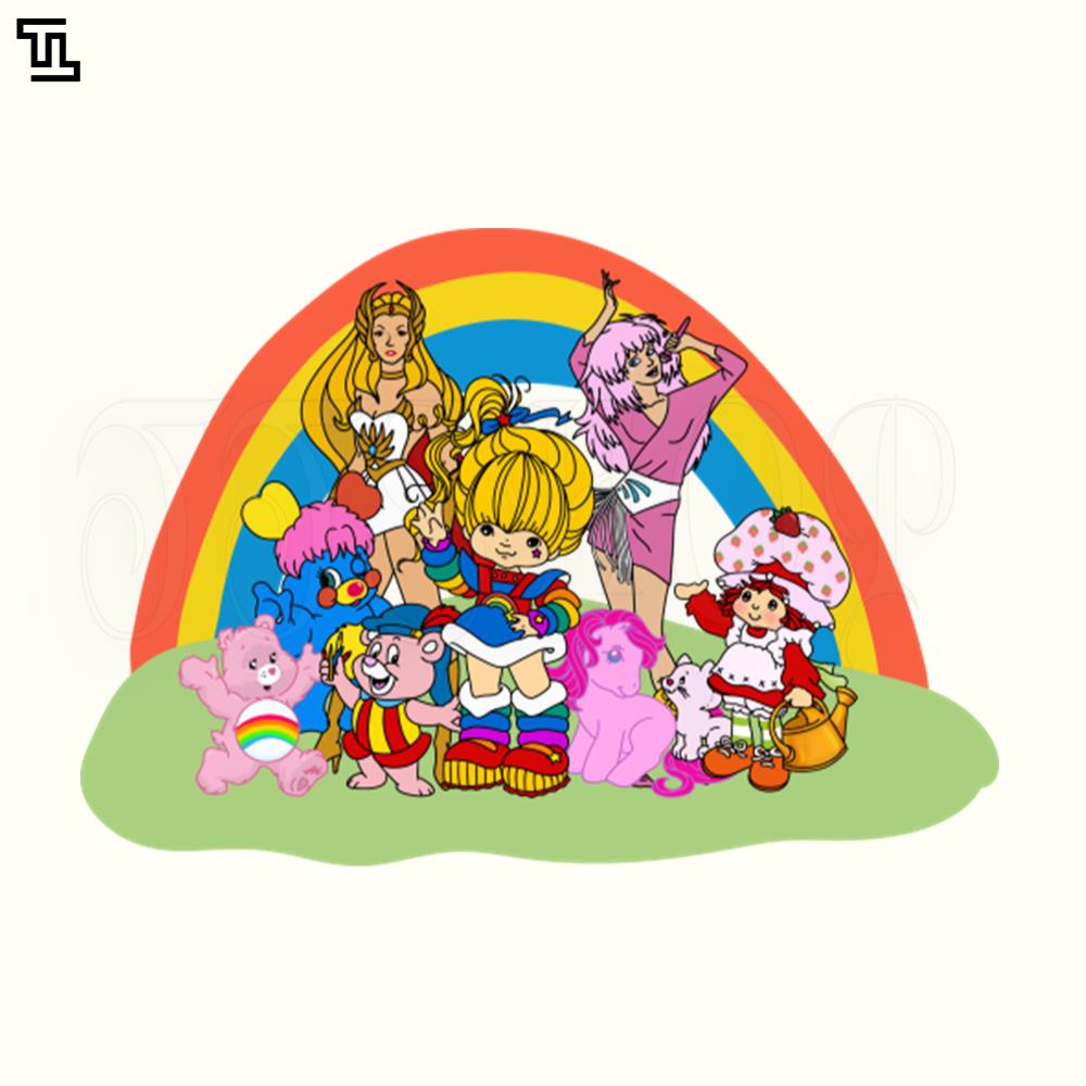 Retro 80s Cartoons Cartoon PNG | Inspire Uplift