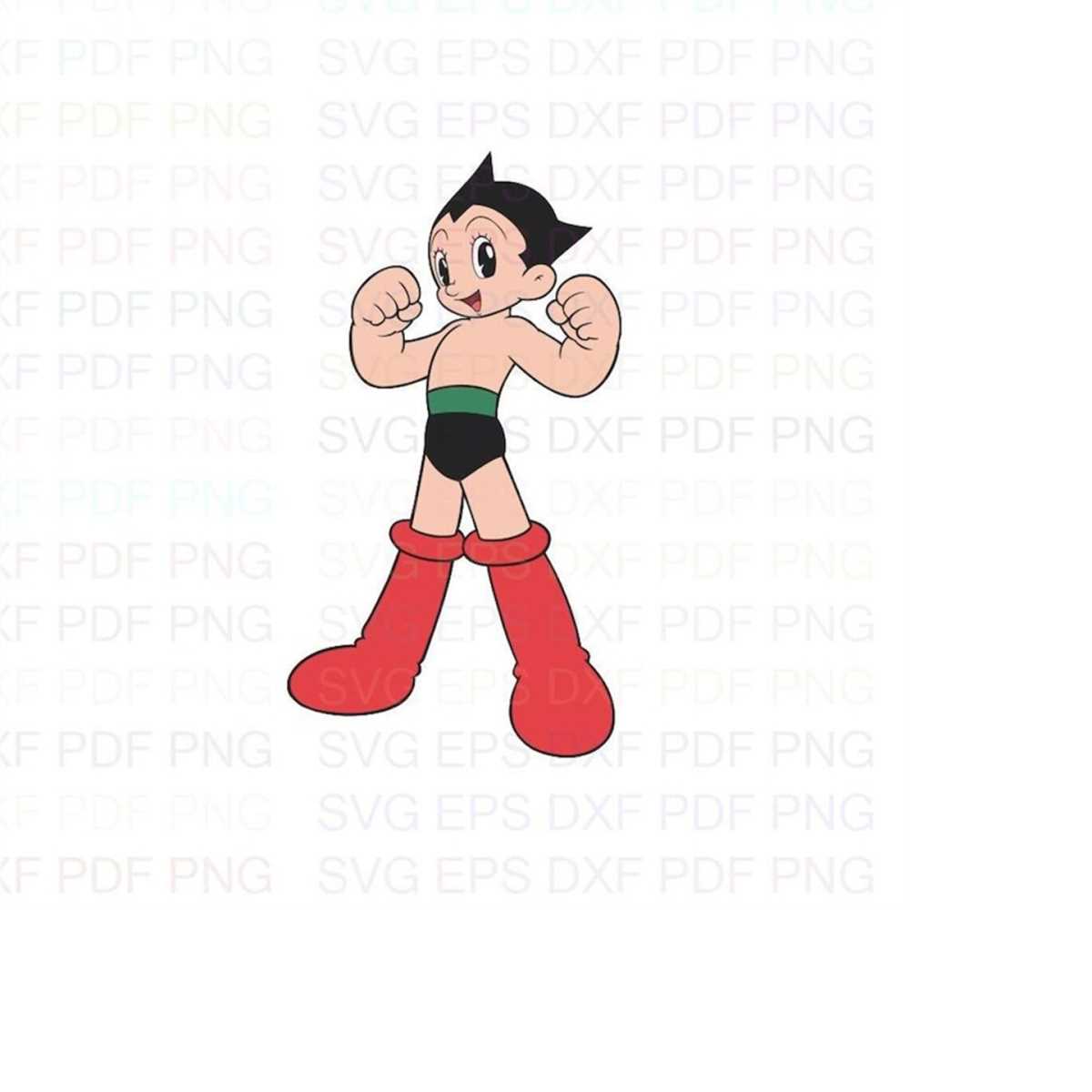 Astro_Boy_0001 Svg Dxf Eps Pdf Png, Cricut, Cutting file, Ve | Inspire ...