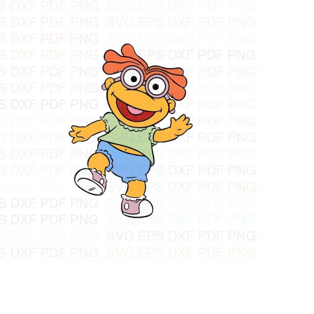 Skeeter_Muppet_Babies Svg Dxf Eps Pdf Png, Cricut, Cutting f - Inspire ...