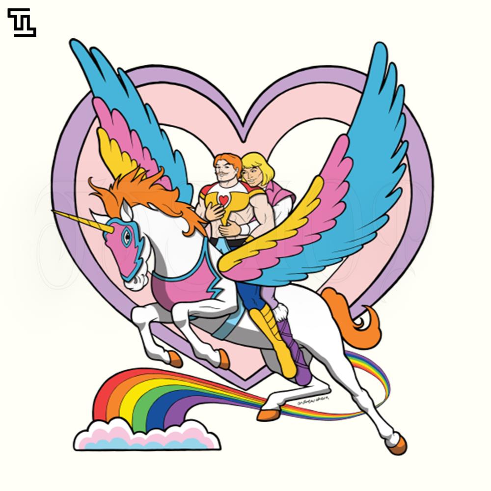 Rainbow Boys Cartoon PNG | Inspire Uplift