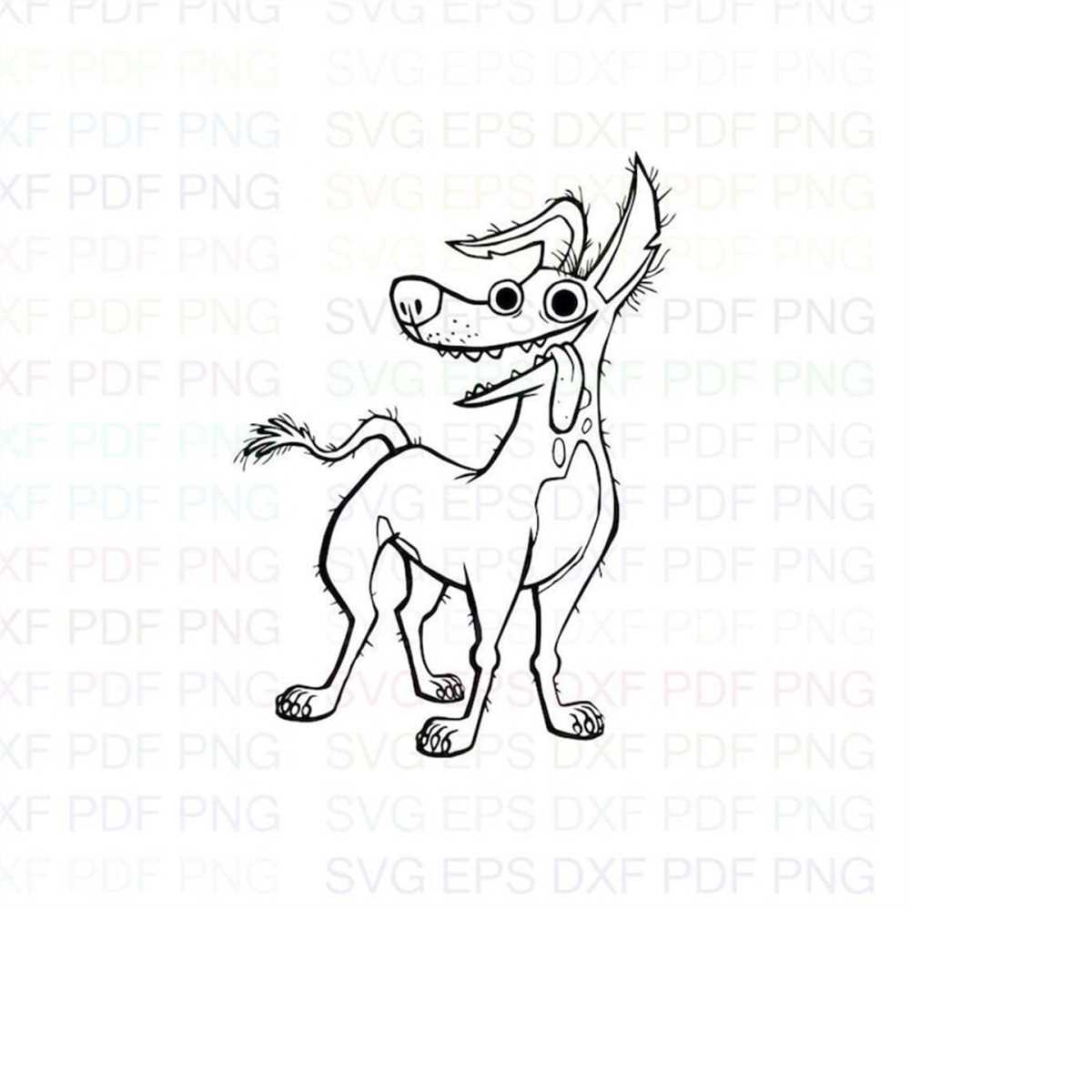 Happy_Dante_Coco Outline Svg Dxf Eps Pdf Png, Cricut, Cuttin | Inspire ...