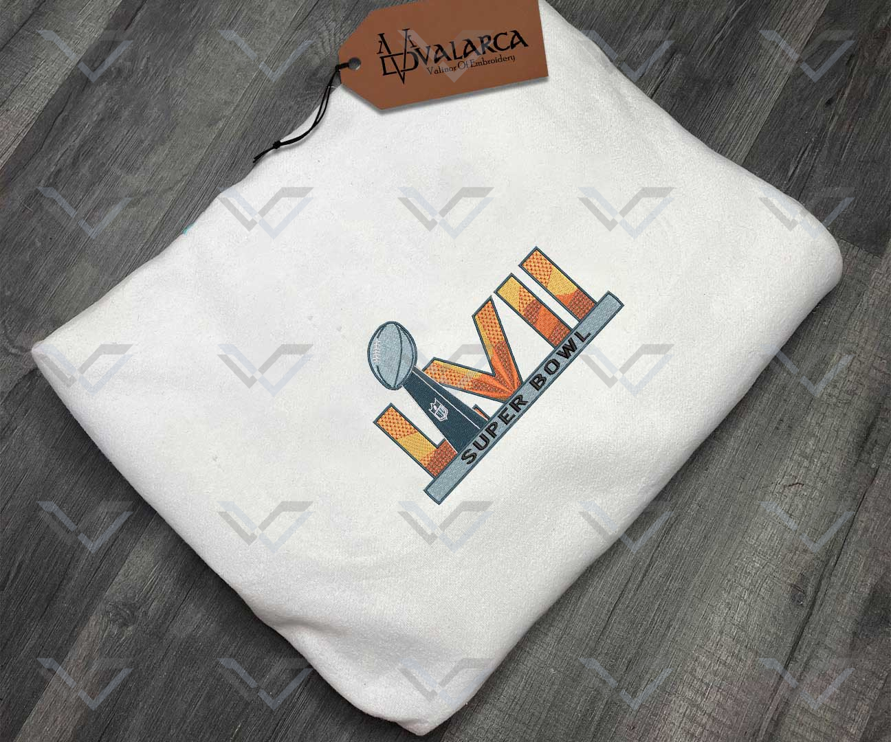 NFL Super Bowl LVII Embroidery Design, NFL Football Logo Emb | Inspire ...