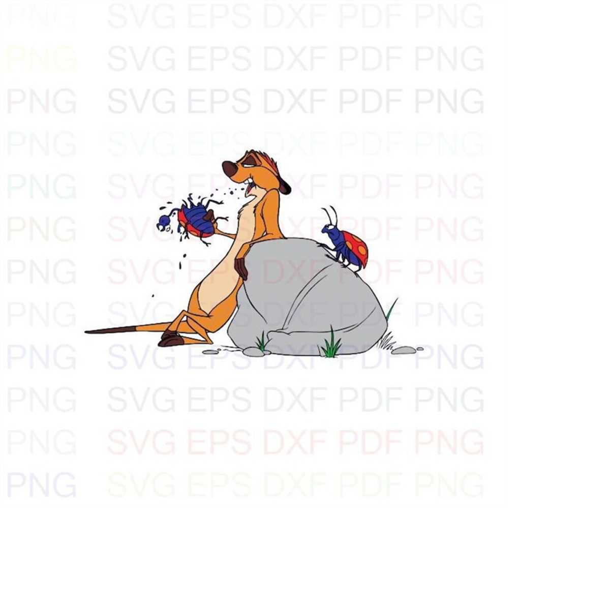 Pumbaa_Timon_and_Pumbaa_26 Svg Dxf Eps Pdf Png, Cricut, Cutt - Inspire ...