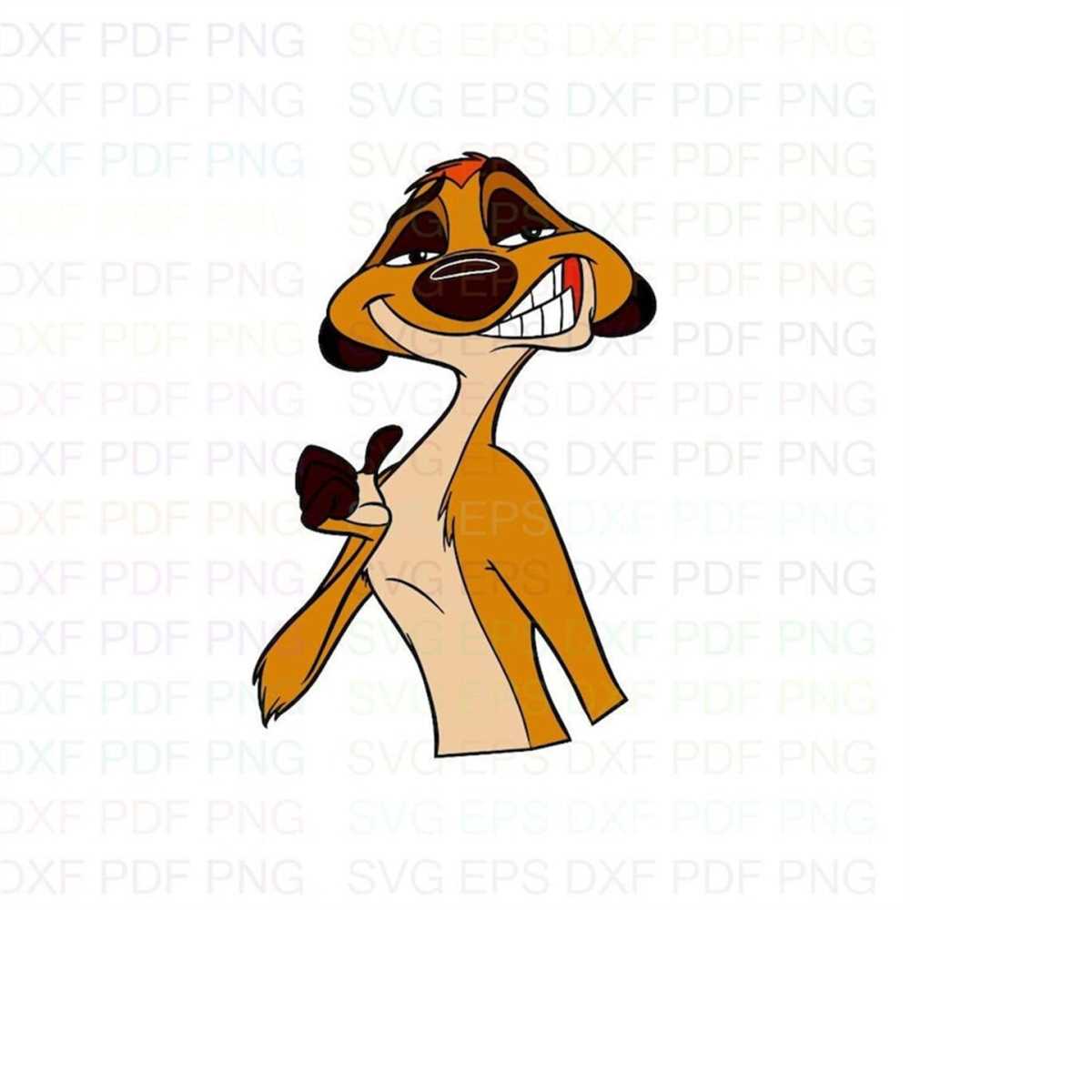 Pumbaa_Timon_and_Pumbaa_32 Svg Dxf Eps Pdf Png, Cricut, Cutt - Inspire ...