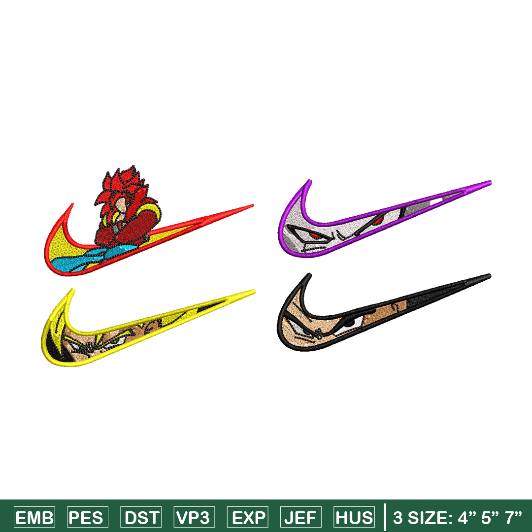 Dragon ball Nike embroidery design, dragon ball embroidery, | Inspire Uplift