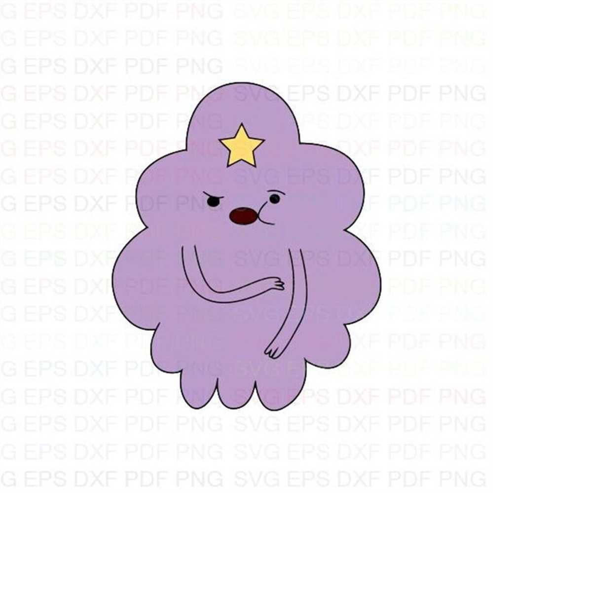 Lumpy_Space_Princess_Adventure_Time Svg Dxf Eps Pdf Png, Cri - Inspire ...