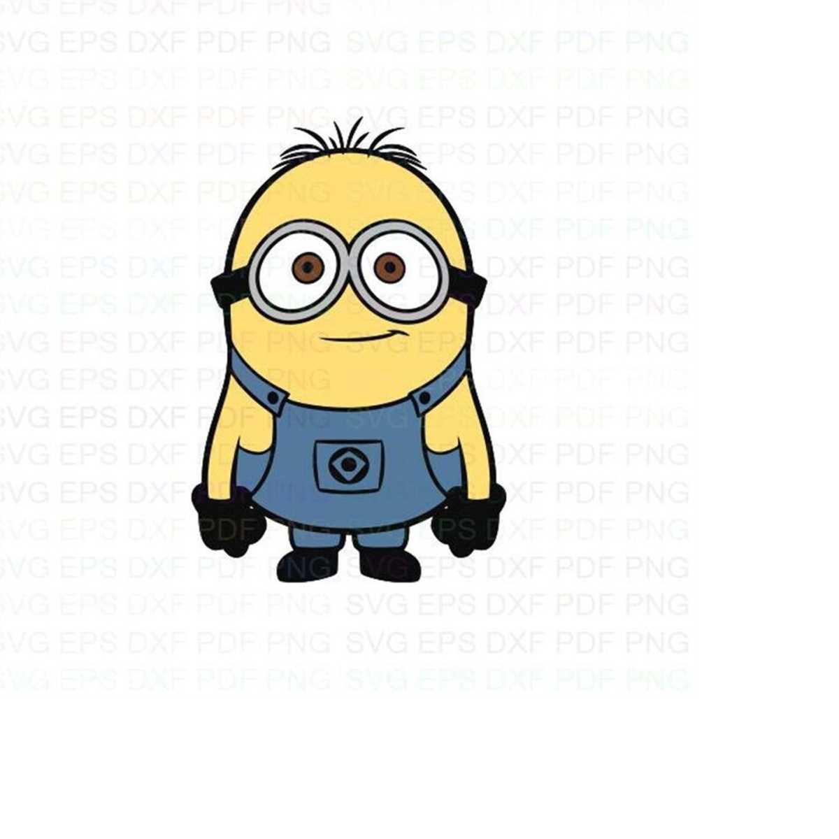 Minion_2_Despicable_Me Svg Dxf Eps Pdf Png, Cricut, Cutting - Inspire ...