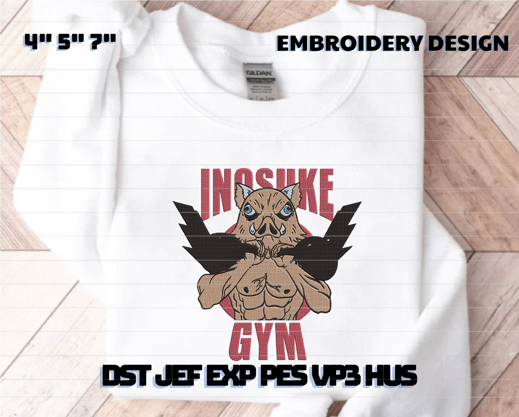 Gymnastic Embroidery, Pillar Embroidery, Demon Kill Designs, - Inspire ...