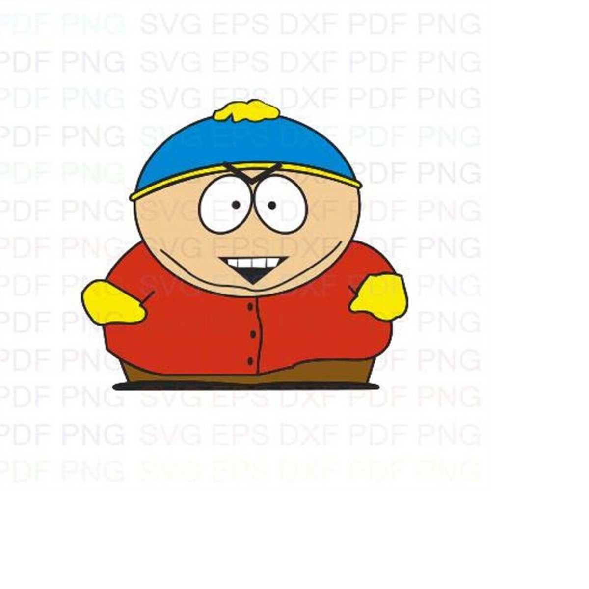 Eric_Cartman_Southpark_3 Svg Dxf Eps Pdf Png, Cricut, Cuttin - Inspire ...