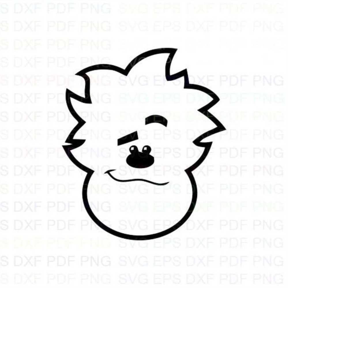 Wreckit_Face_Wreck_It_Ralph Outline Svg Dxf Eps Pdf Png, Cri - Inspire ...
