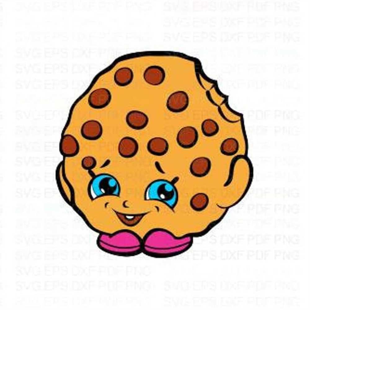 Kooky_Cookie_Shopkins Svg Dxf Eps Pdf Png, Cricut, Cutting f - Inspire ...
