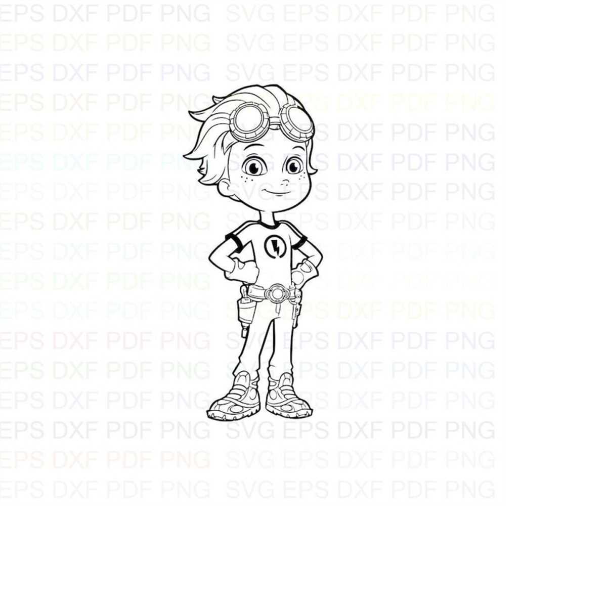 Rusty_Rivets Outline Svg Dxf Eps Pdf Png, Cricut, Cutting fi - Inspire ...