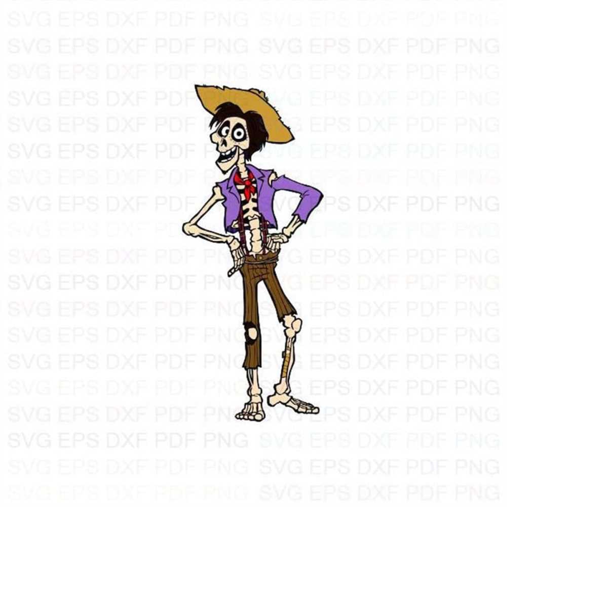 Hector_Coco Svg Dxf Eps Pdf Png, Cricut, Cutting file, Vecto - Inspire ...