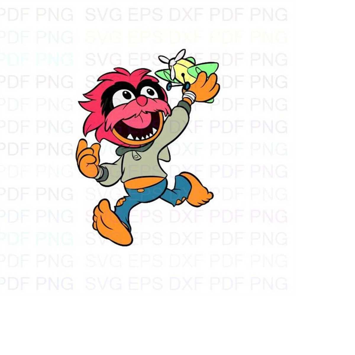 Animal_Muppet_Babies Svg Dxf Eps Pdf Png, Cricut, Cutting fi - Inspire ...