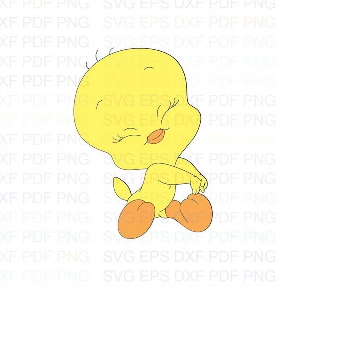Baby_Tweety_Baby_Looney_Tunes_2 Svg Dxf Eps Pdf Png, Cricut, - Inspire ...