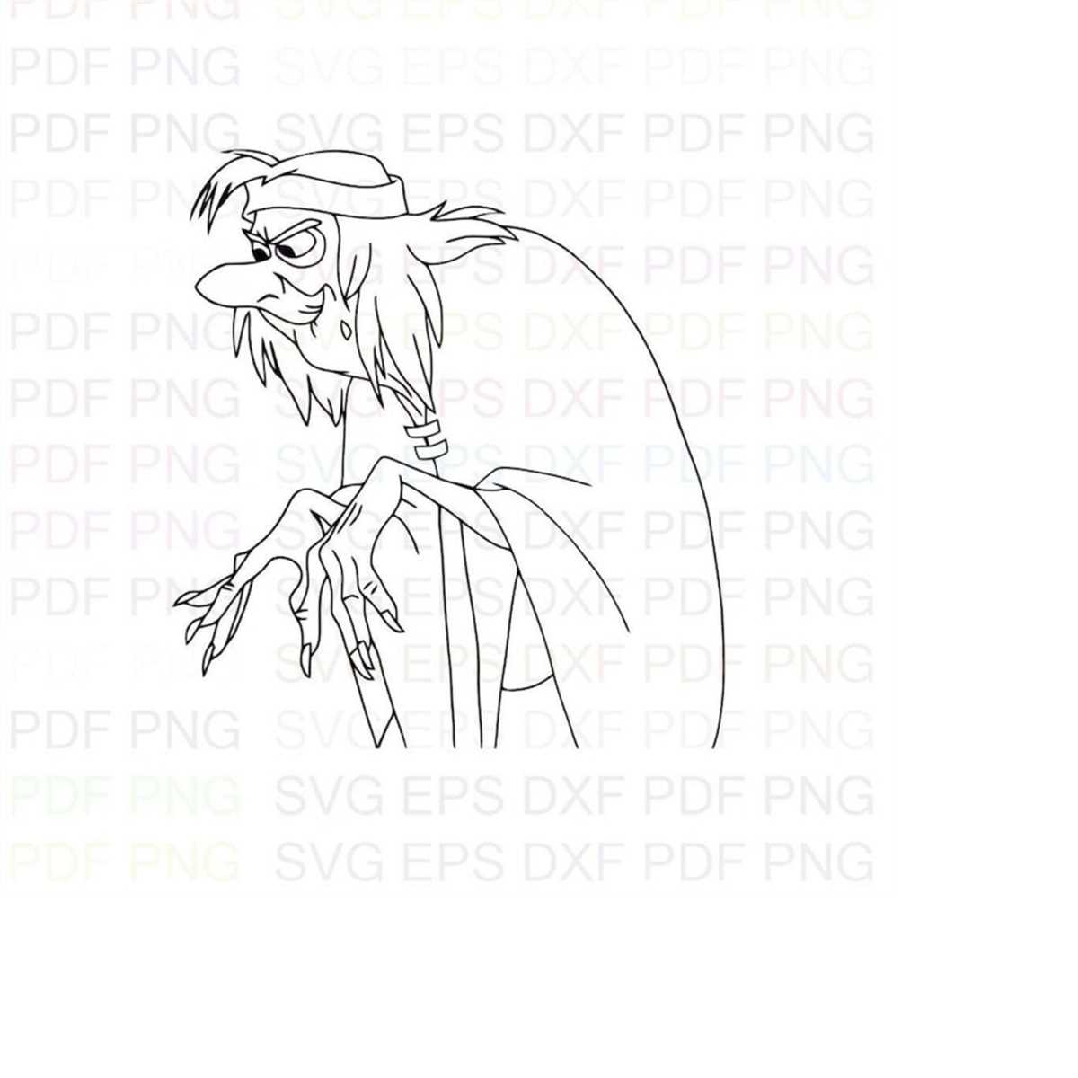 Black_Cauldron_Orddu Outline Svg Dxf Eps Pdf Png, Cricut, Cu - Inspire ...