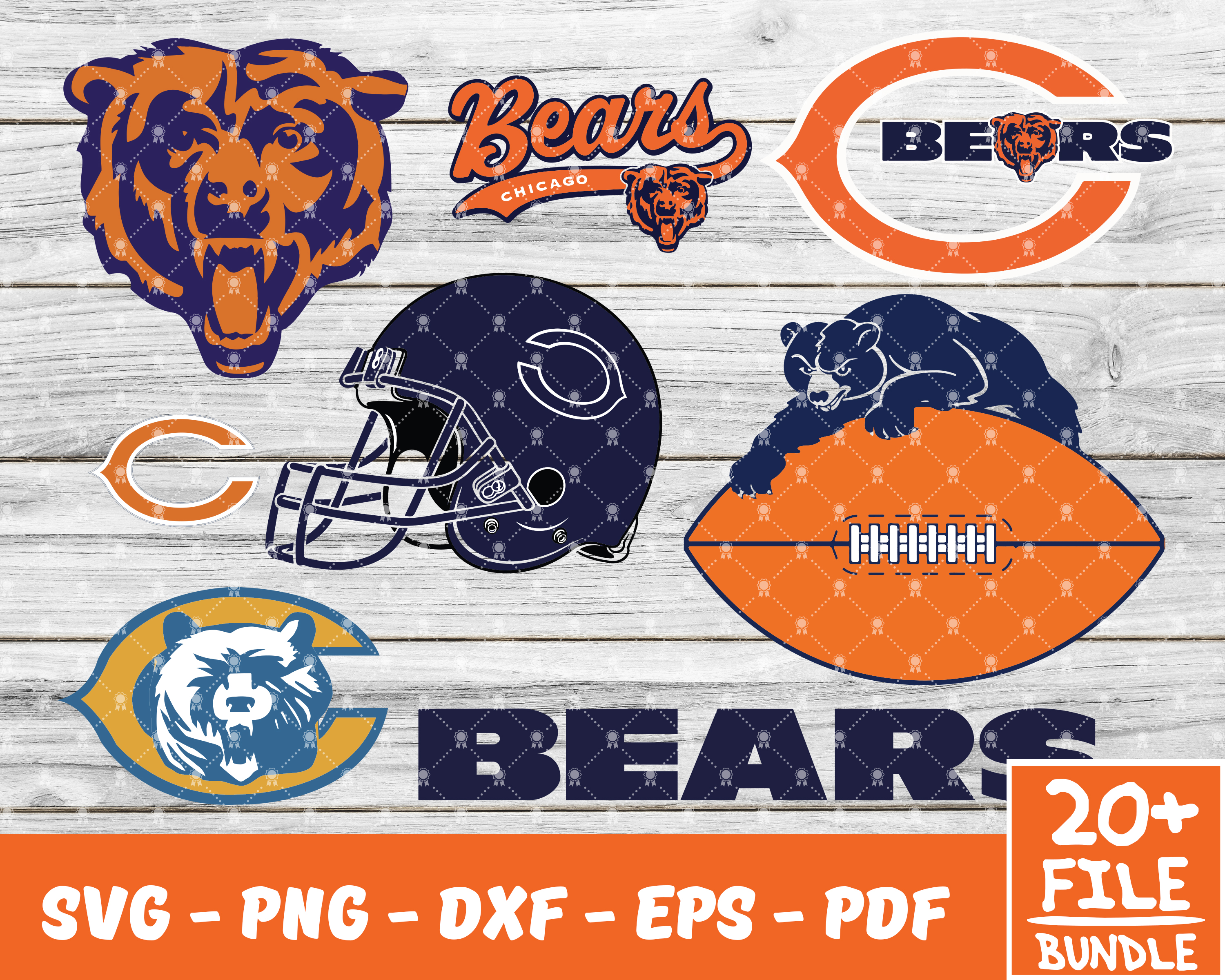 Chicago Bears Svg , Football Team Svg, Cricut, Digital Downl | Inspire ...