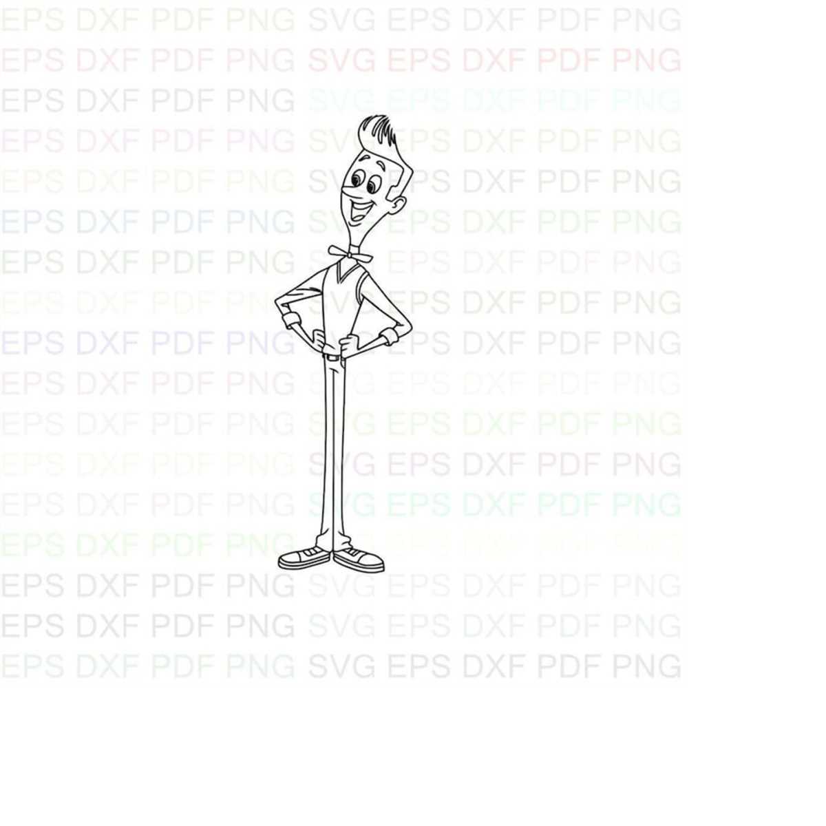 puppy_dog_pals_bob Outline Svg Dxf Eps Pdf Png, Cricut, Cutt - Inspire ...
