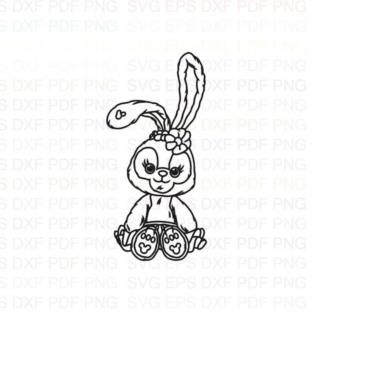 Stella_Lou_Duffy_and_Friends Outline Svg Dxf Eps Pdf Png, Cr - Inspire ...