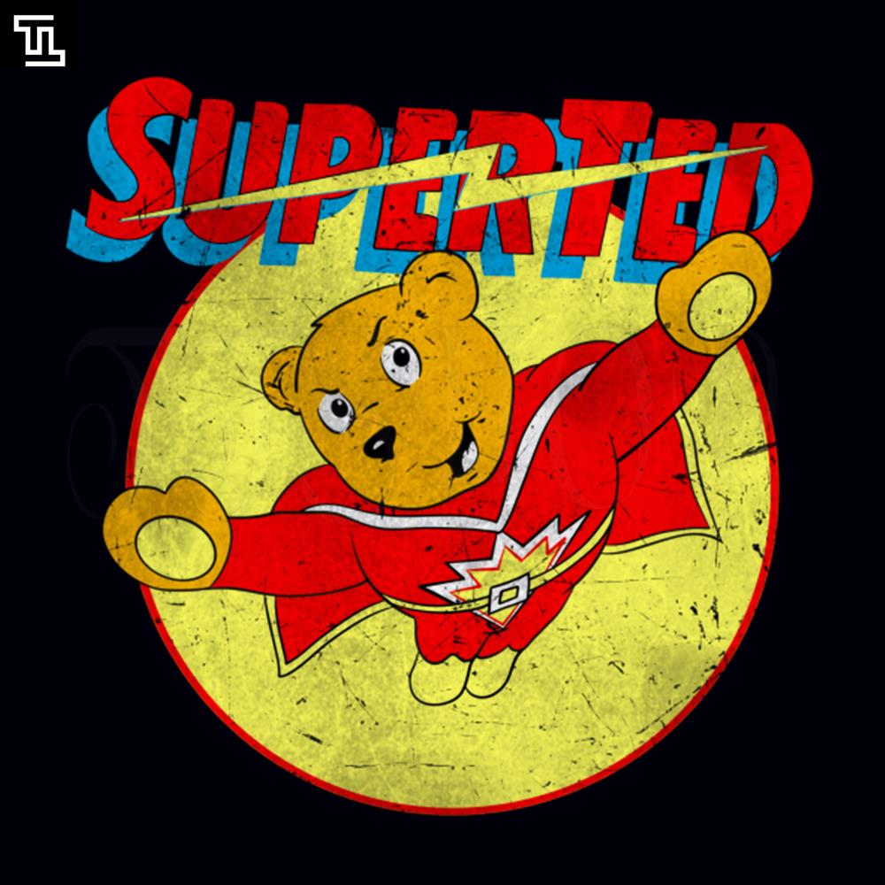 Superted Vintage Cartoon PNG | Inspire Uplift