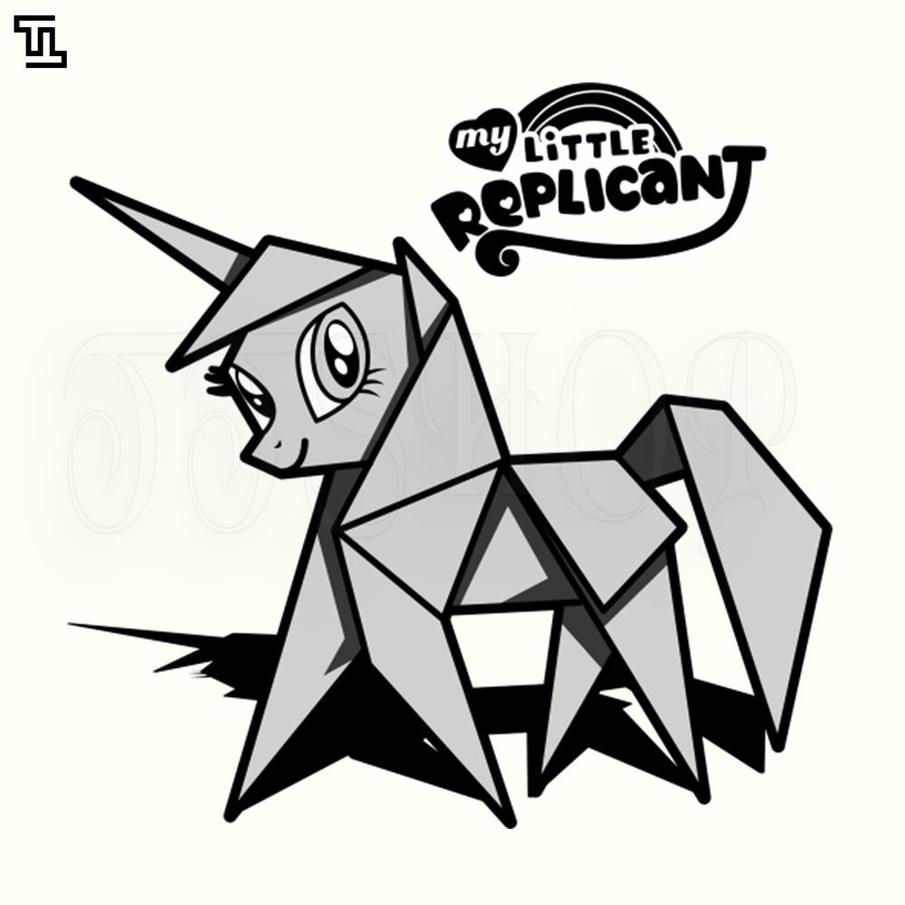 My Little Replicant Blade Runner 80s Cartoon My Little Pony | Inspire ...