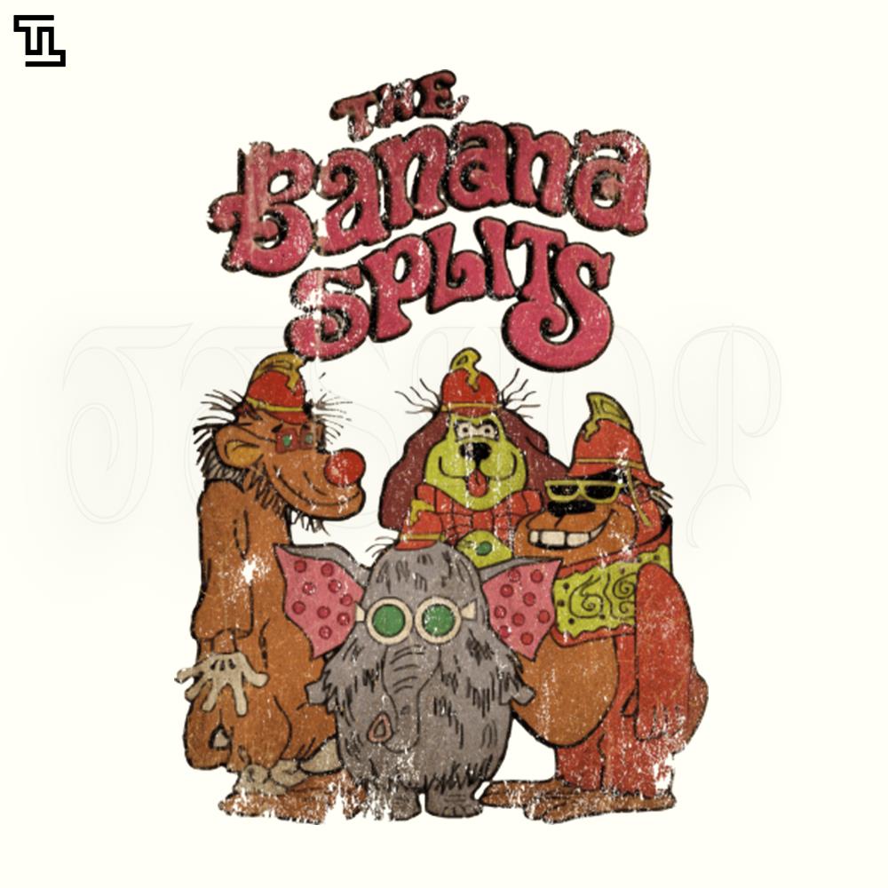 Banana Splits Cartoon PNG | Inspire Uplift