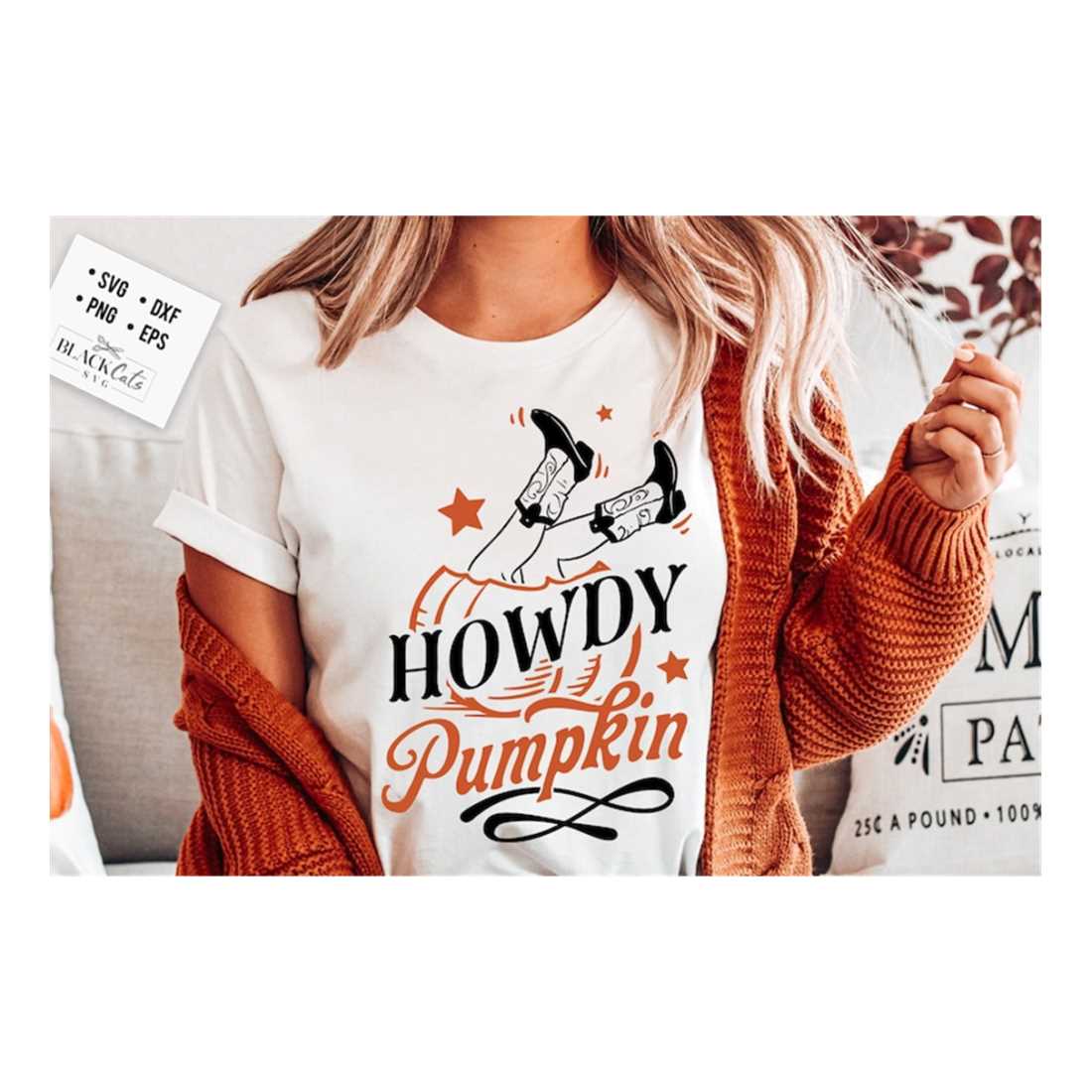 Howdy pumpkin svg, Pumpkin cowgirl svg, Western fall svg, We - Inspire ...