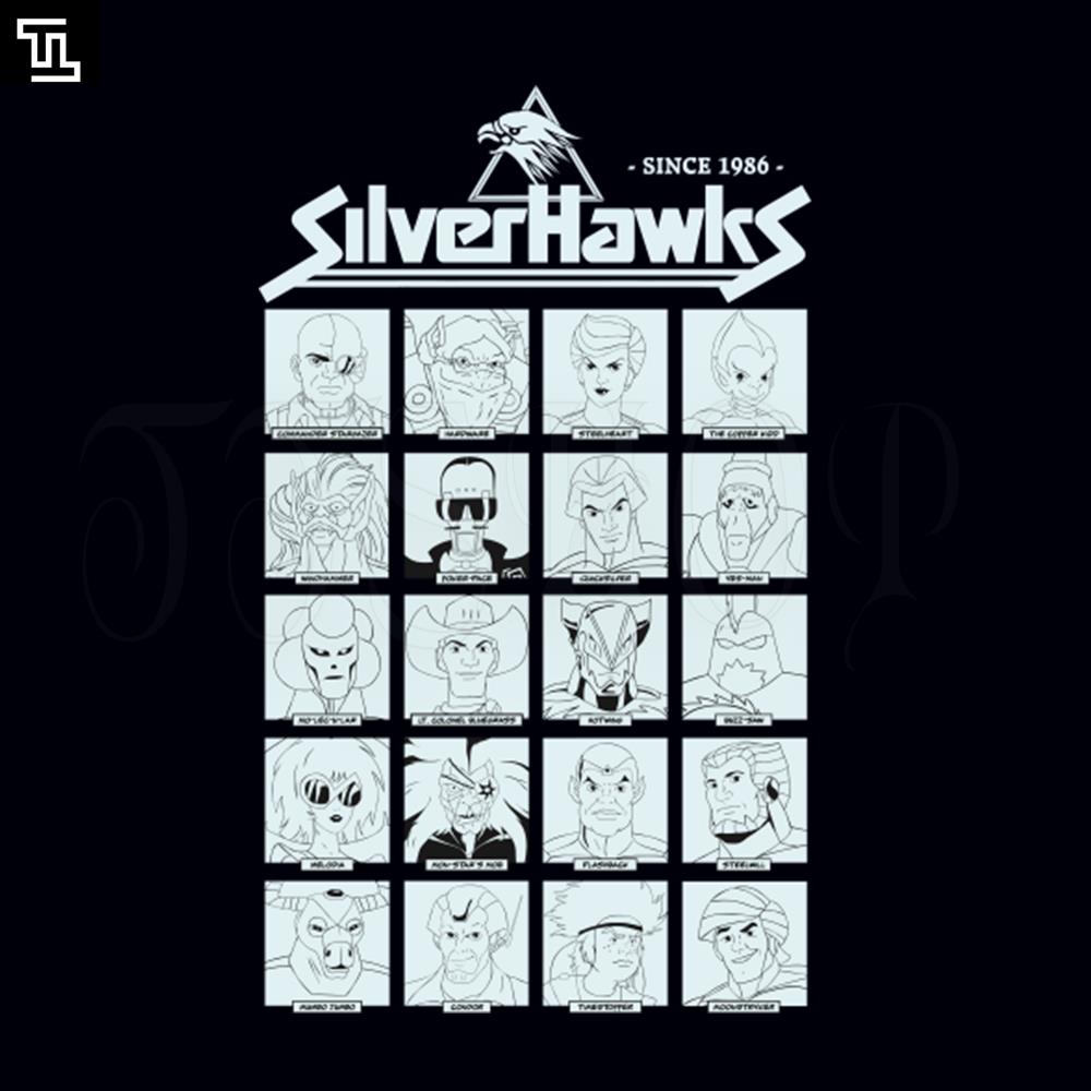 Characters from the 80s animated series Silverhawks Cartoon | Inspire ...