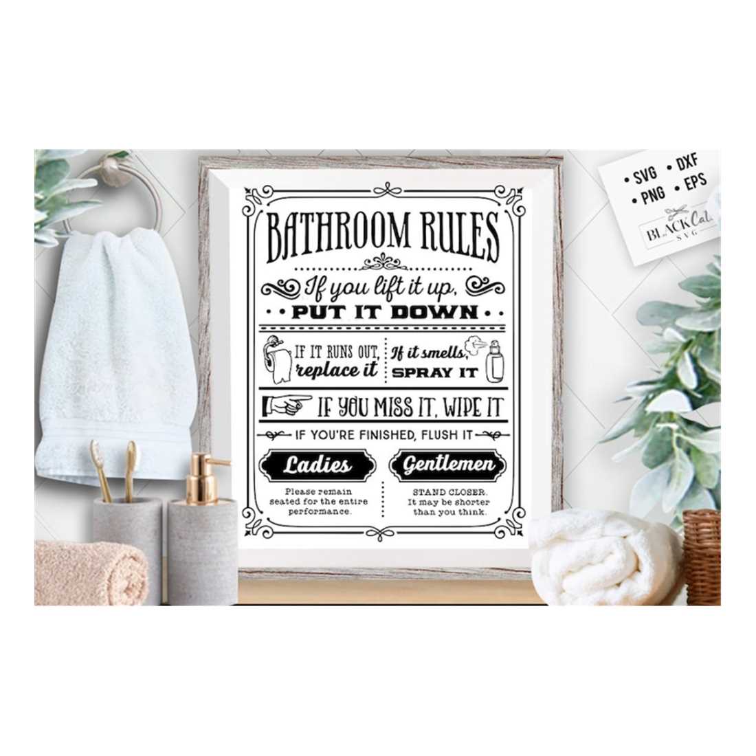Bathroom rules svg, Bathroom SVG, Bath SVG, Rules SVG, Farmh | Inspire ...