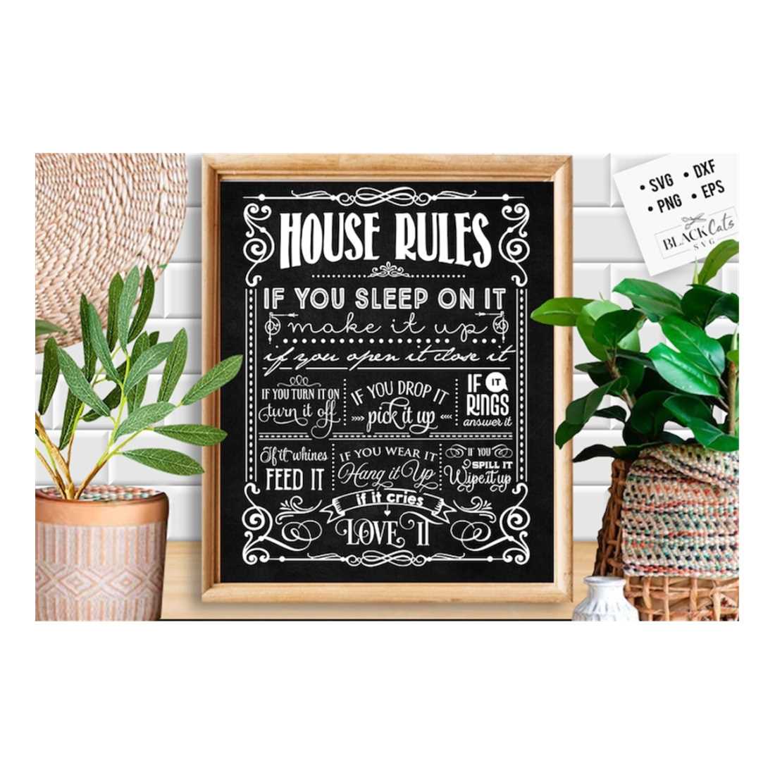 House Rules SVG, House rules poster svg, Welcome to our hous | Inspire ...