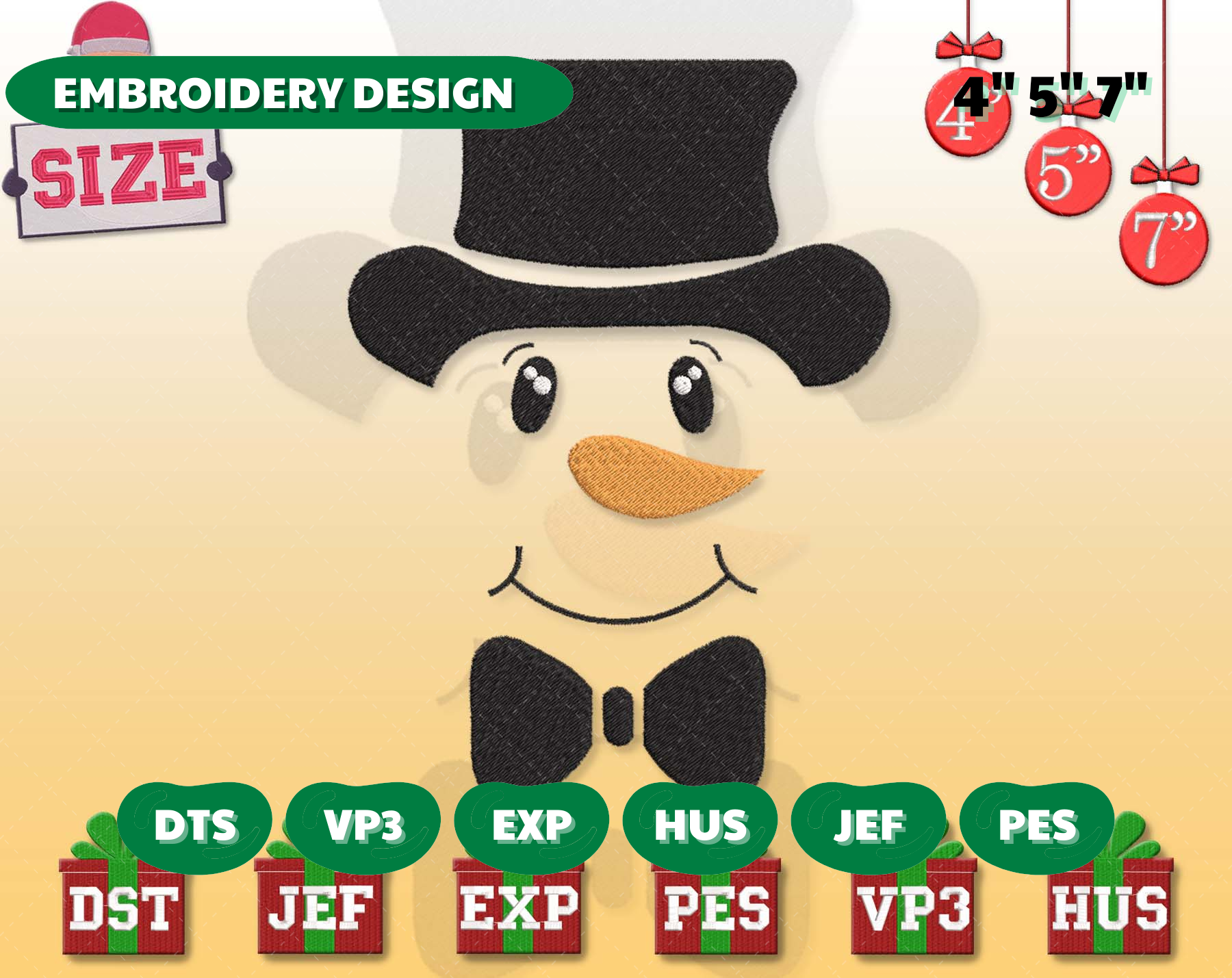 Snowman Custom Embroidery Designs, Christmas Embroidery Desi | Inspire ...