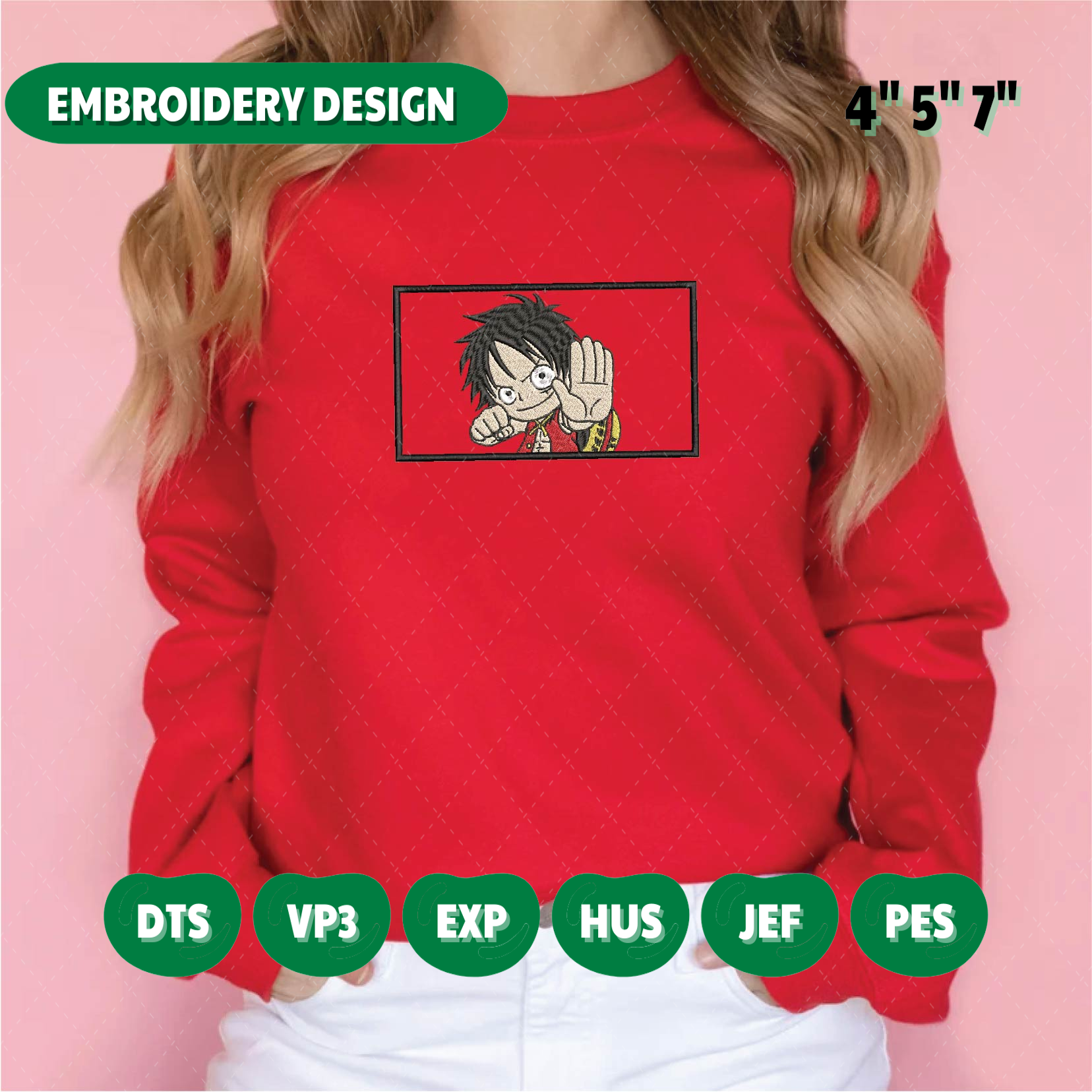 Machine Embroidery Designs, Anime Embroidery Files, Anime Ma - Inspire ...