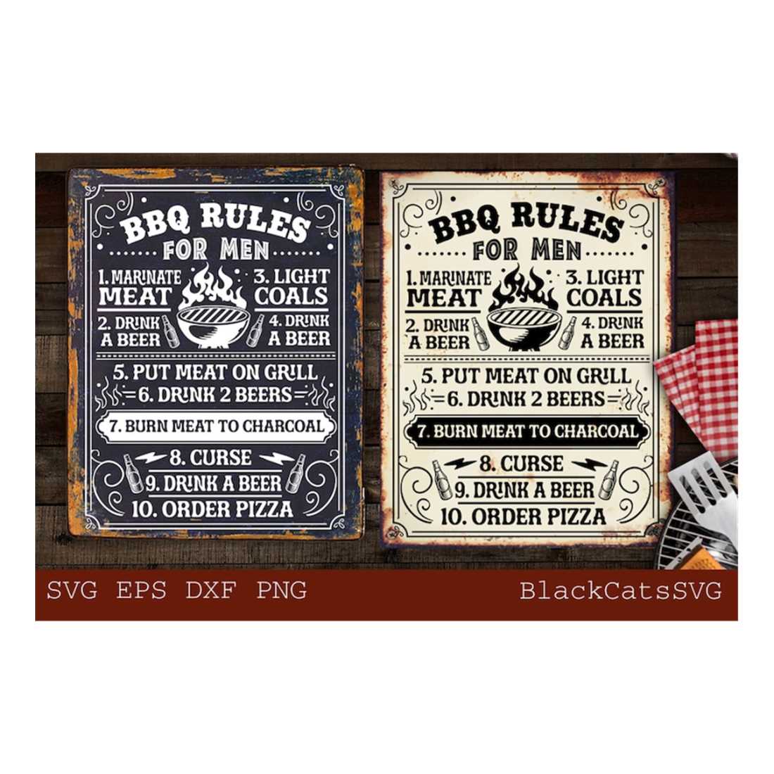 BBQ Rules for men svg, BBQ poster svg, BBQ rules svg, Grill | Inspire ...