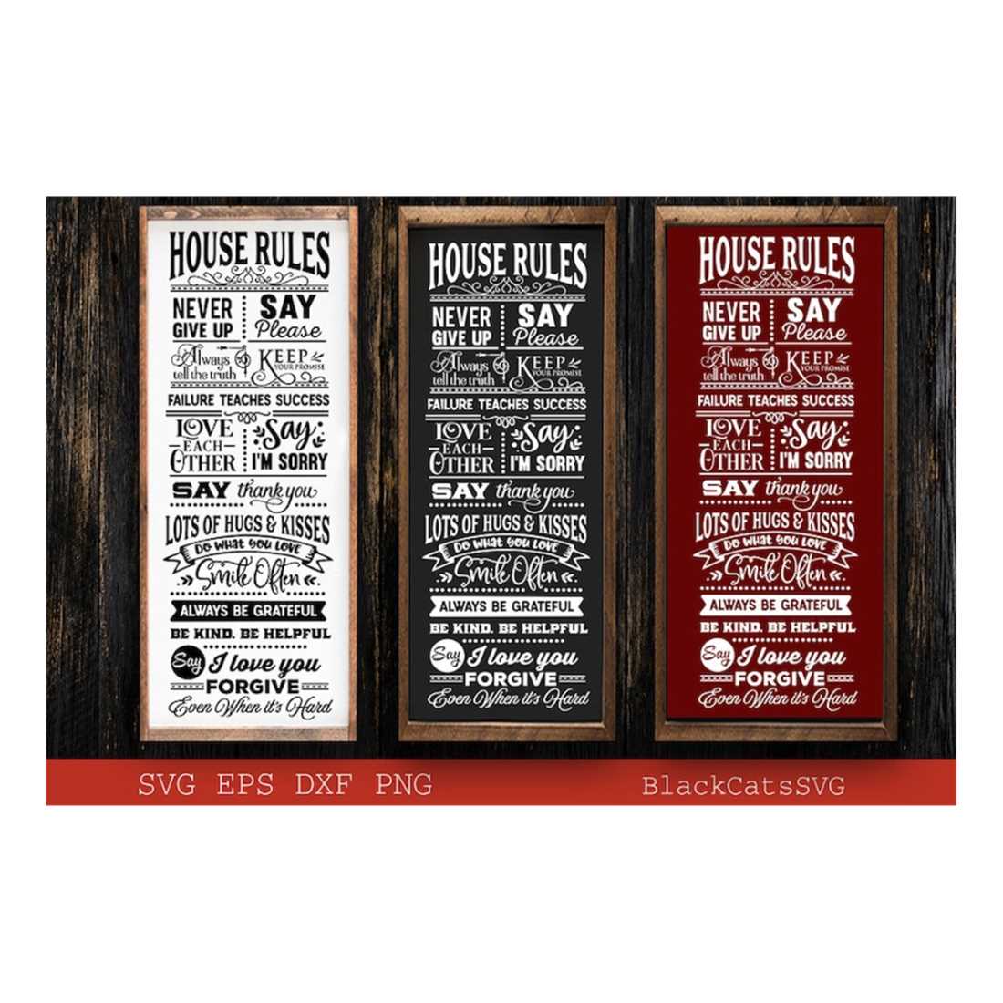 Long house Rules SVG, House rules poster svg, Welcome to our - Inspire ...