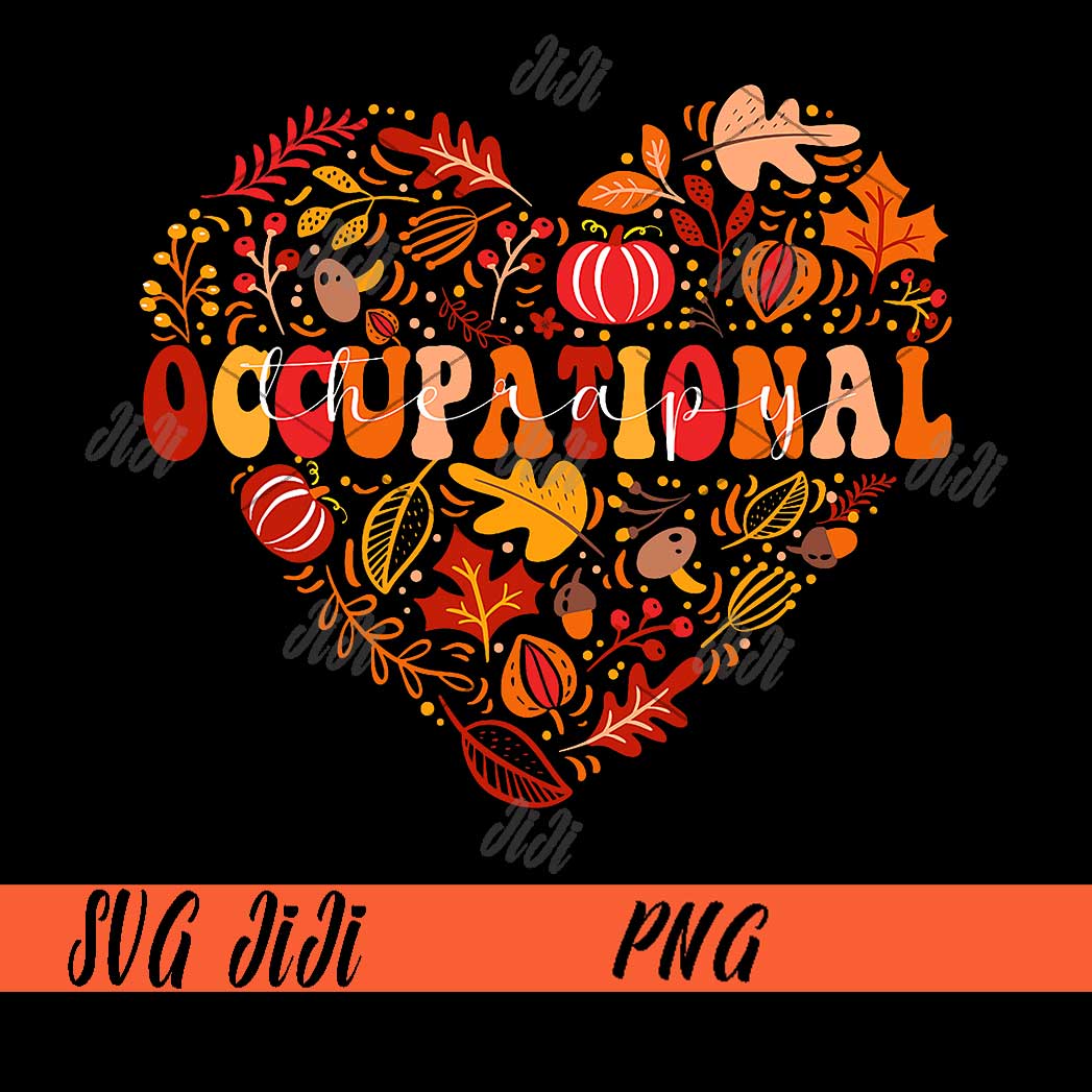 Autumn Fall PNG, OT Occupational Therapy Therapist PNG, Than | Inspire ...
