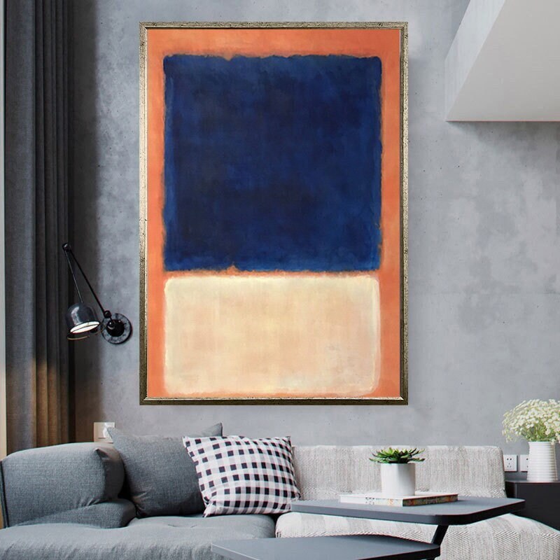 Mark Rothko Canvas Wall Art, Mark Rothko Wall Art, Minimalis - Inspire ...