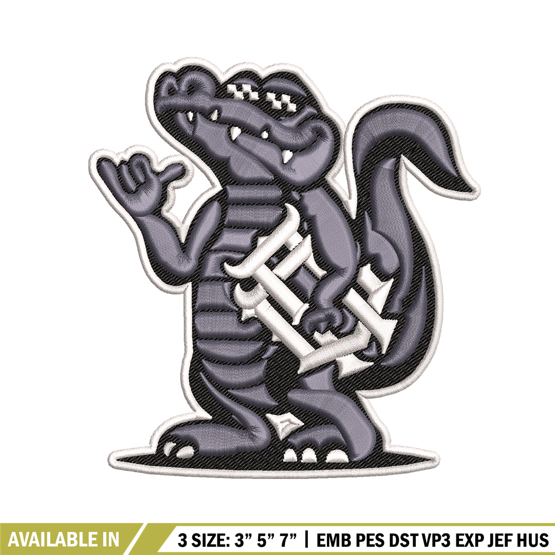 Crocodile rock embroidery design, Crocodile embroidery, Emb - Inspire ...