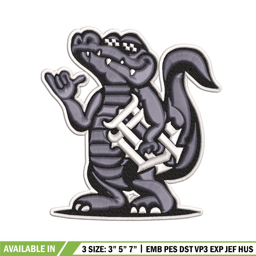 Crocodile rock embroidery design, Crocodile embroidery, Emb - Inspire ...