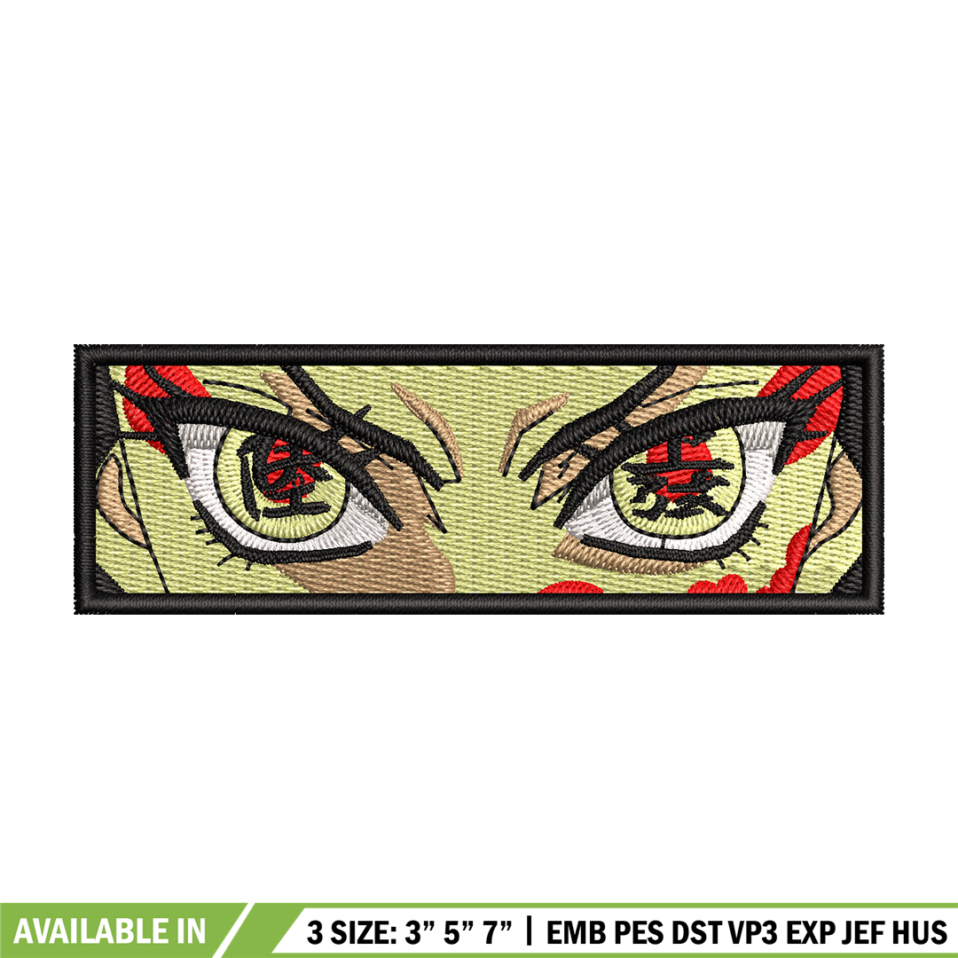 Daki eyes embroidery design, Demon slayer embroidery, Anime | Inspire ...
